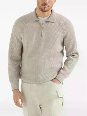 Brunello Cucinelli Half-zip Sweater