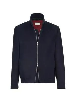 Brunello Cucinelli Zip-up Jacket - Blue