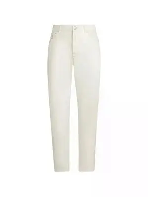 Brunello Cucinelli Five-pocket Jeans - White