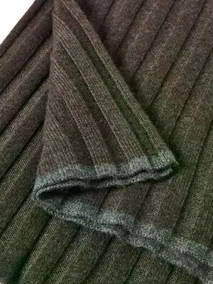 Brunello Cucinelli Ribbed-knit Scarf