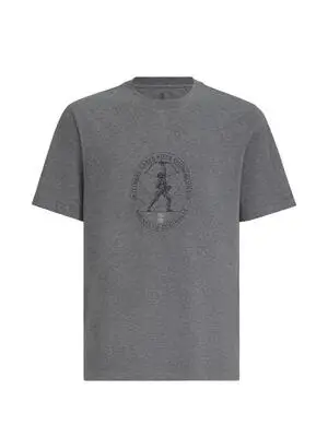 Brunello Cucinelli Crew-neck T-shirt - Grey