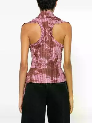 Ottolinger Ruched Ruffled Peplum Blouse