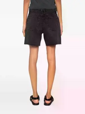 SLVRLAKE Sienna Raw-cut Hem Shorts