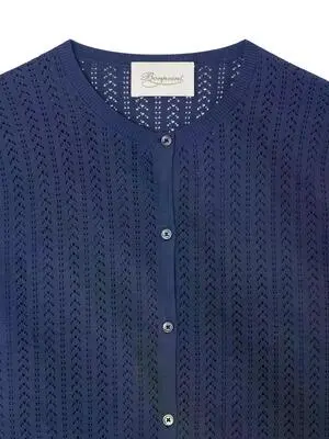Bonpoint Pointelle-knit Cardigan