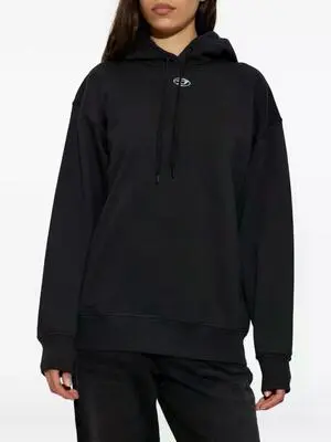 DIESEL® Logo Plaque Drawstring Hoodie