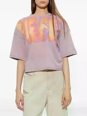 DIESEL® Cropped Logo T-shirt
