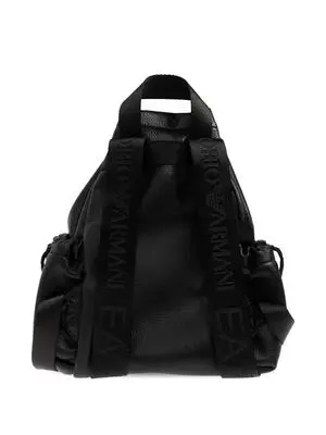 EA7 Emporio Armani Logo-embossed Drawstring Backpack