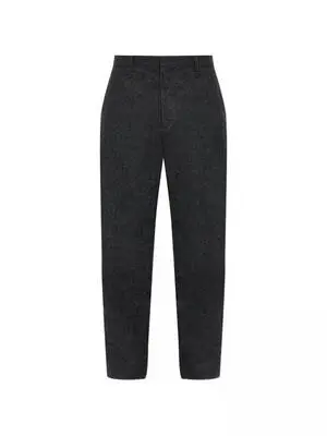 JIL SANDER Straight-leg Wool Trousers - Grey