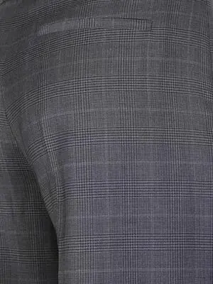 IRO PARIS Check Pattern Tailored Trousers - Grey