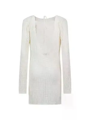 HINNOMINATE Open-knit Mini Dress