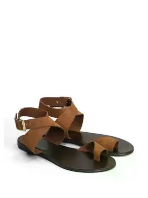 NICOLAS LAINAS Toe-strap Flat Sandals