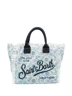 MC2 SAINT BARTH Vanity Tote Bag - Blue