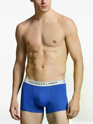 Polo Ralph Lauren Logo-waistband Boxers - Blue