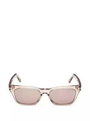 TOM FORD Penn Rectangle-frame Sunglasses - Pink