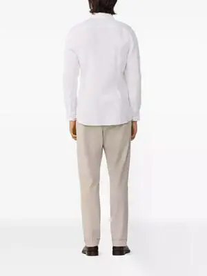 HACKETT Garment-dyed Linen Shirt