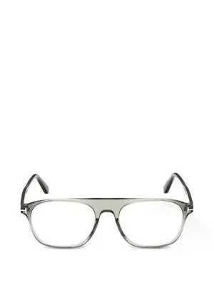 TOM FORD Pilot-frame Glasses - Grey