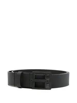 DIESEL® Logo Buckle Belt - Black