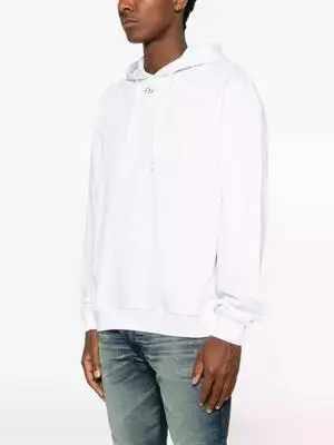 DIESEL® Logo Plaque Drawstring Hoodie