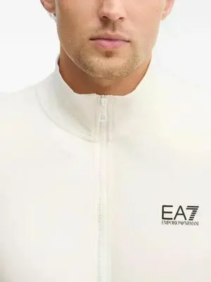 EA7 Mock Neck Zip-up Sweatshirt
