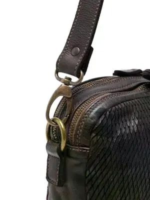 SOMMET Arlo Petalino Textured Leather Shoulder Bag