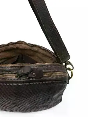 SOMMET Arlo Petalino Textured Leather Shoulder Bag