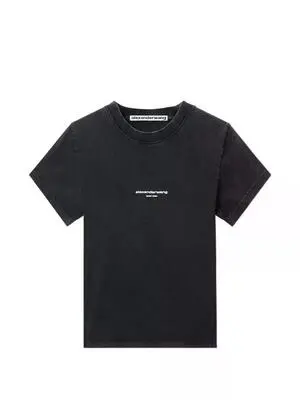 Alexander Wang Logo Print T-shirt - Black