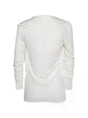 Givenchy Beaded Draped Blouse