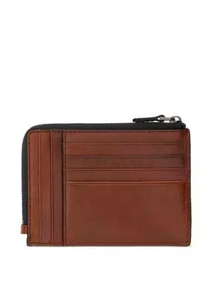 THE BRIDGE Ludovico Zip-around Leather Cardholder