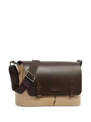 THE BRIDGE Igor Leather-trim Messenger Bag