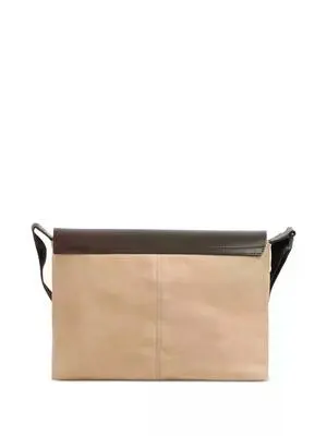 THE BRIDGE Igor Leather-trim Messenger Bag