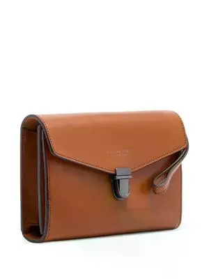 THE BRIDGE Leather Wrist-strap Clutch Bag