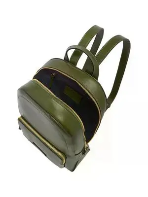 THE BRIDGE Leather Front Pocket Backpack