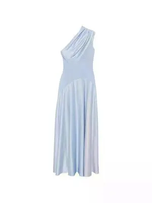 Solace London Gabriela One-shoulder Maxi Dress