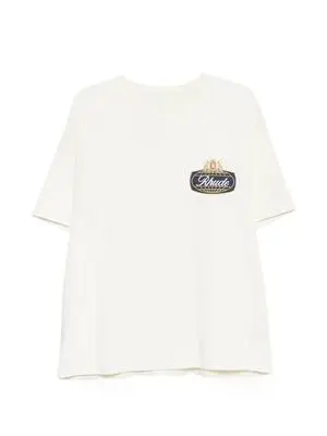 Rhude Graphic-print Short-sleeve T-shirt - Neutrals