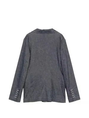 D.exterior Double-breasted Blazer