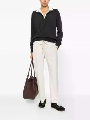 Brunello Cucinelli Stitched-crease Track Pants