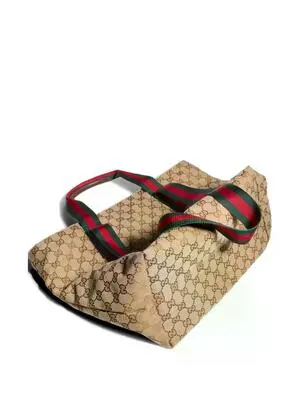 Gucci Gg Supreme Canvas Tote Bag
