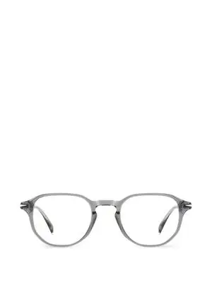 DB EYEWEAR BY DAVID BECKHAM Geometric-frame Eyeglasses - Grey