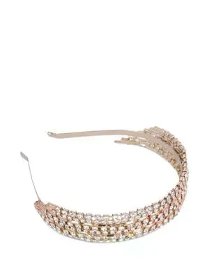Rosantica Crystal Embellished Headband - Pink