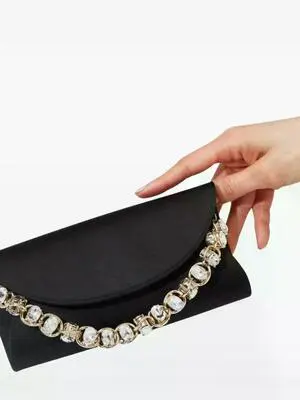 Judith Leiber Taylor Envelope Crystal-embellished Clutch Bag