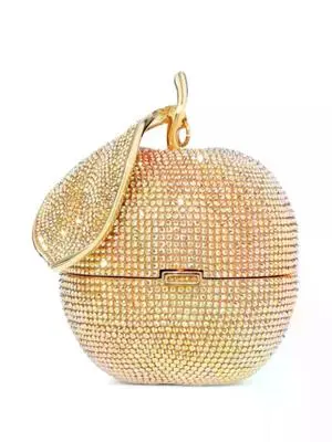 Judith Leiber Apple Clutch Bag - Gold
