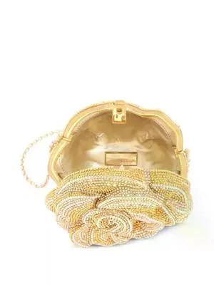 Judith Leiber Crystal Embellished Clutch Bag - Gold