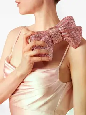 Judith Leiber Crystal Bow Clutch
