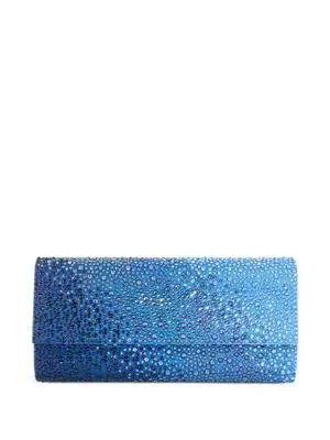 Judith Leiber Perry Crystal-embellished Crossbody Bag - Blue