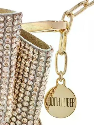 Judith Leiber Embellished Bow Belt