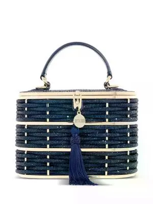 Judith Leiber Willow Crystal-embellished Tote Bag - Blue