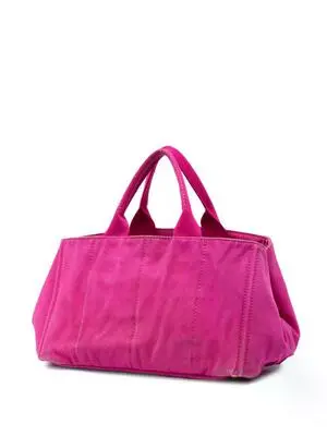 Prada Canapa Logo Satchel
