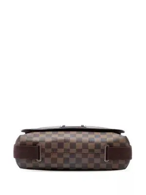 LOUIS VUITTON Damier Ebene Brooklyn Mm Crossbody Bag