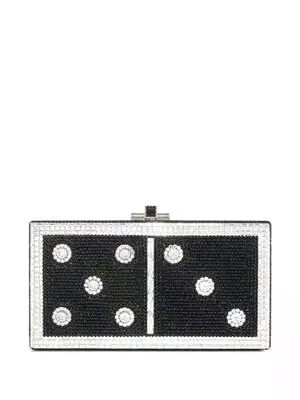 Judith Leiber Rectangle Crystal-embellished Clutch Bag