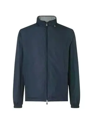 Corneliani Reversible High-neck Jacket - Blue